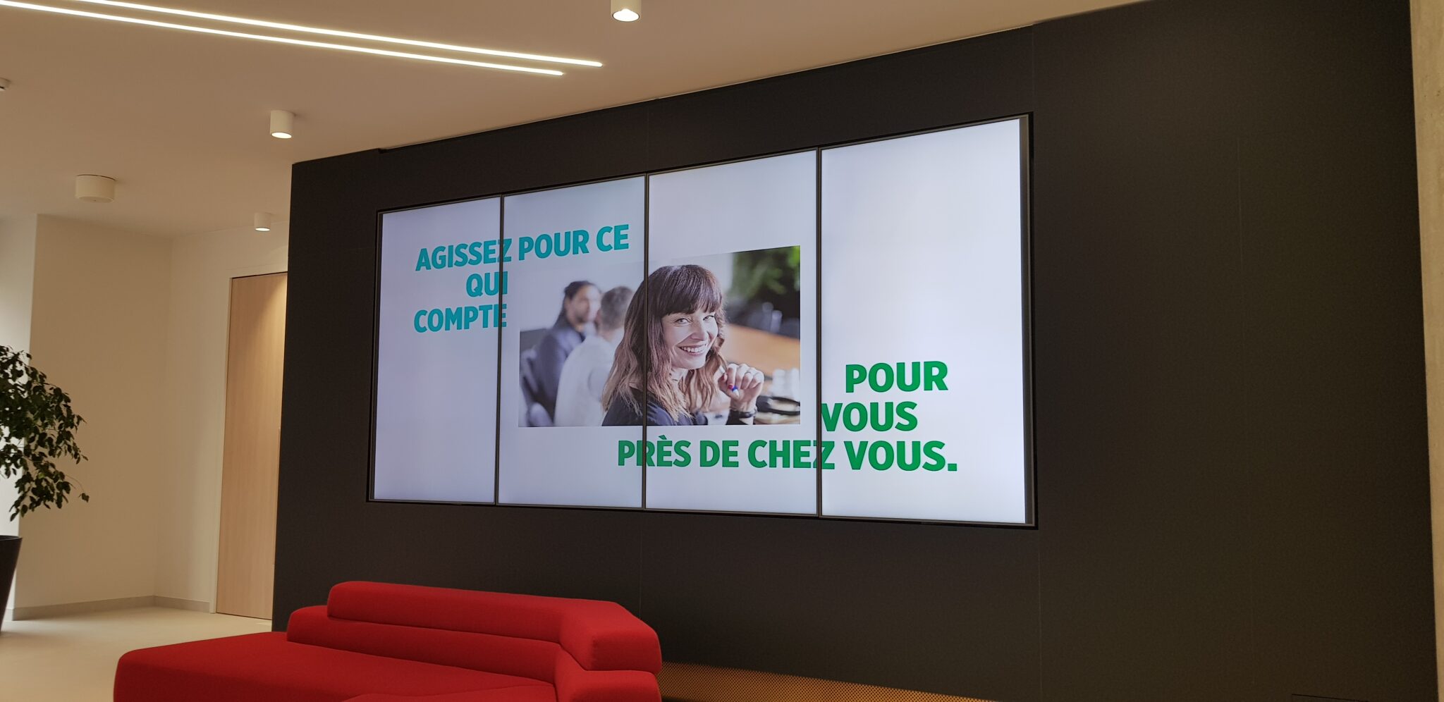 Affichage dynamique multi-écrans